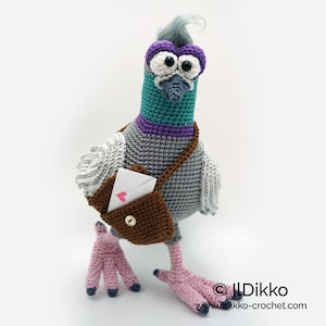 Amigurumi Pattern - Percy the Pigeon - English Version - Etsy
