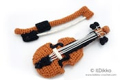 Violin Plush Crochet PATTERN - Etsy Canada