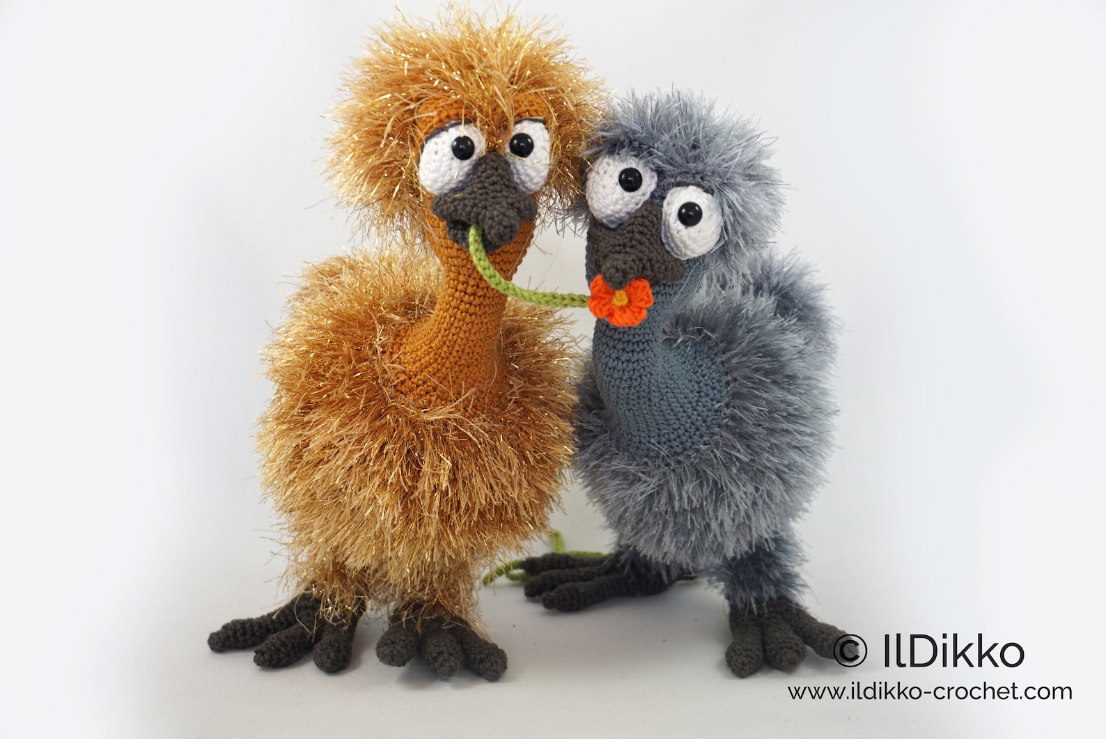 Amigurumi Pattern - Silly and Sally the Silkie Chickens - English ...