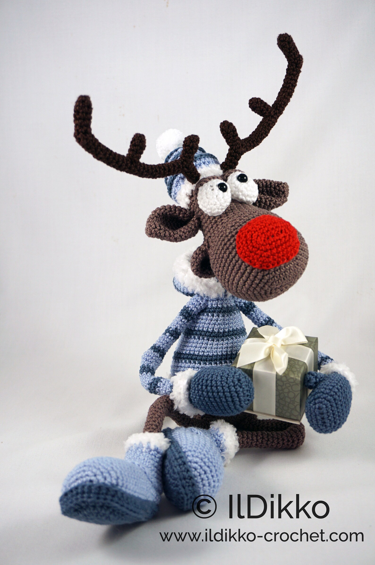 Amigurumi Pattern Rudolf the Reindeer XL English Version | Etsy Nederland