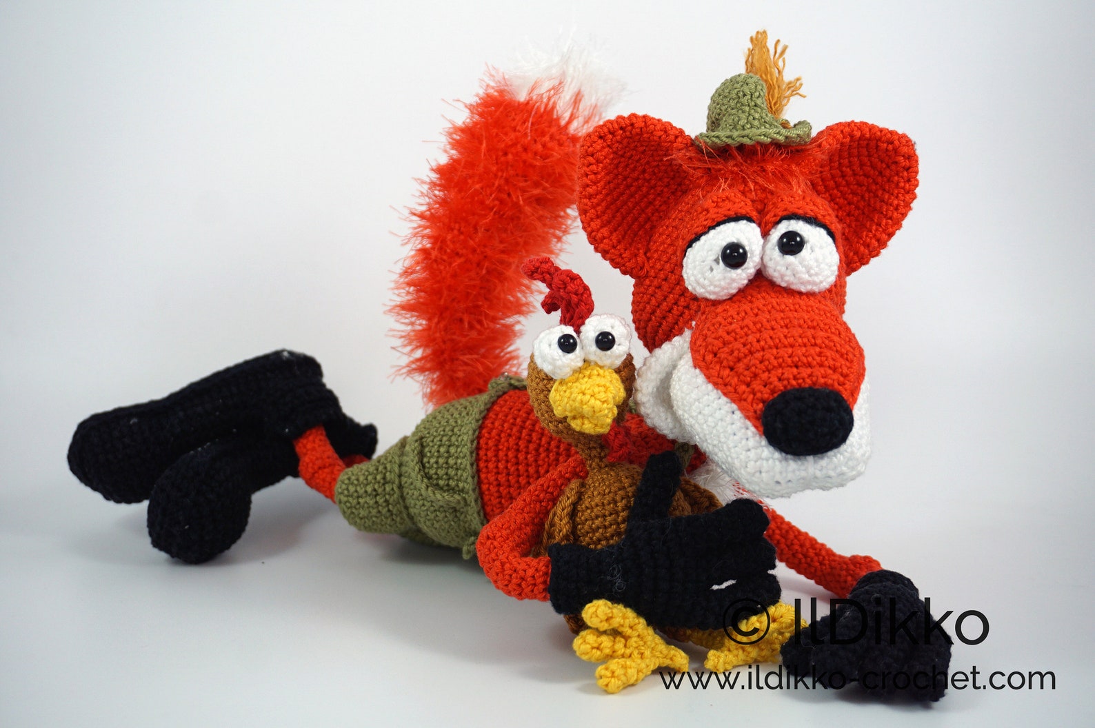 Amigurumi Pattern Fritz the Fox English Version | Etsy