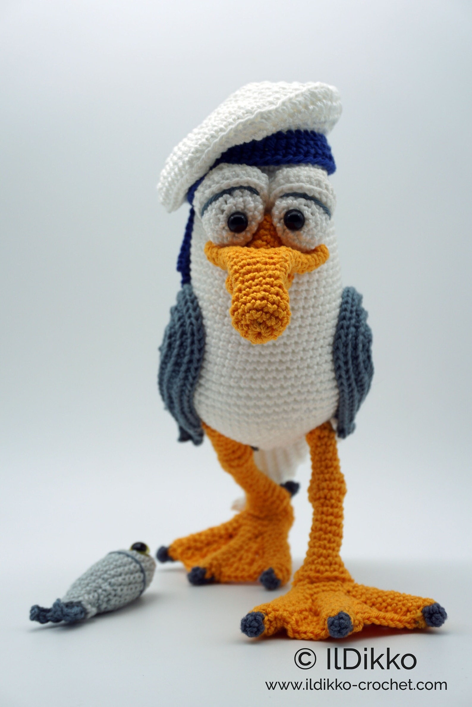 Amigurumi Häkel Muster Möbius Die Möwe Deutsche Anleitung | Etsy