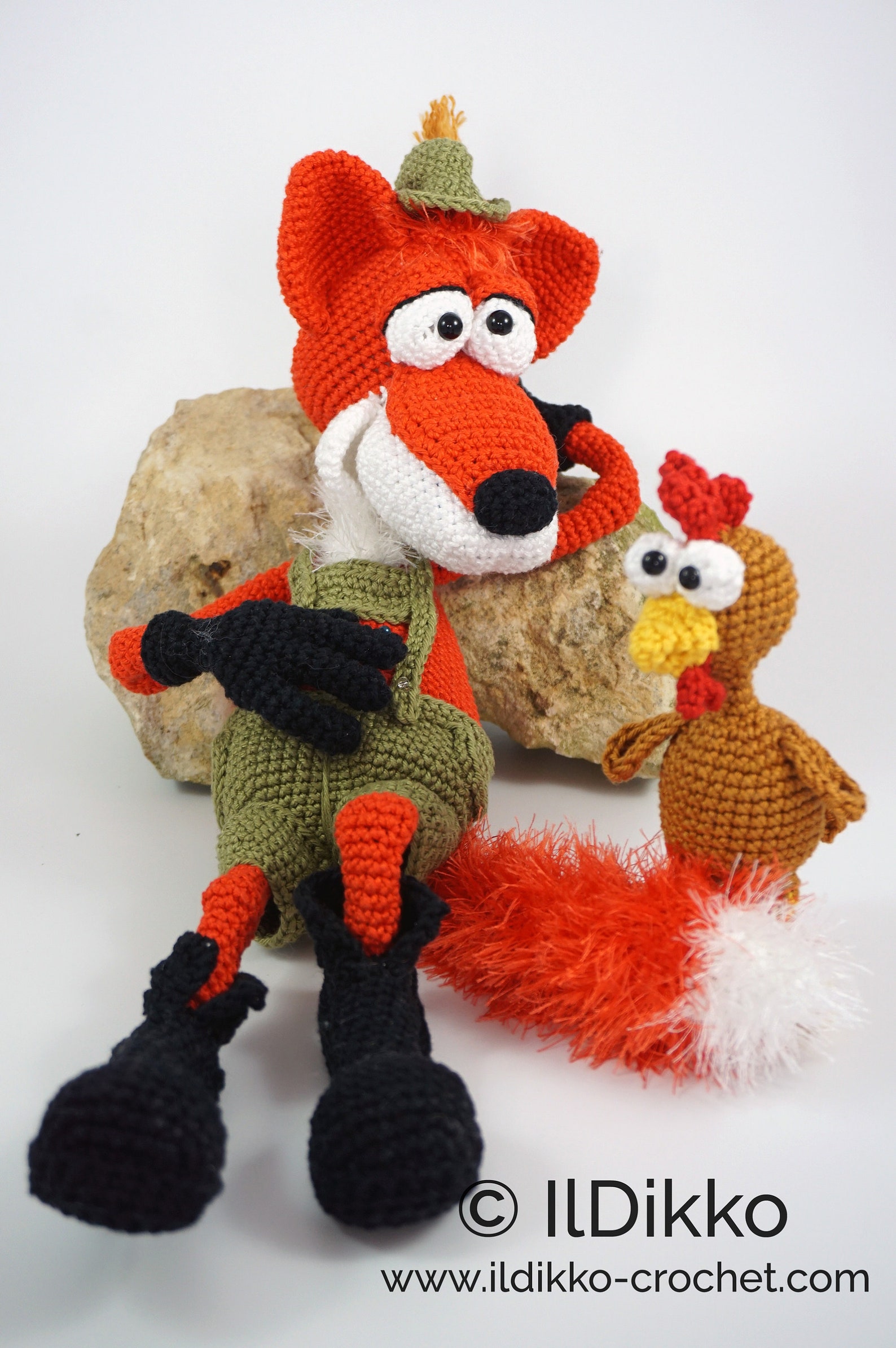 Amigurumi Pattern Fritz the Fox English Version | Etsy