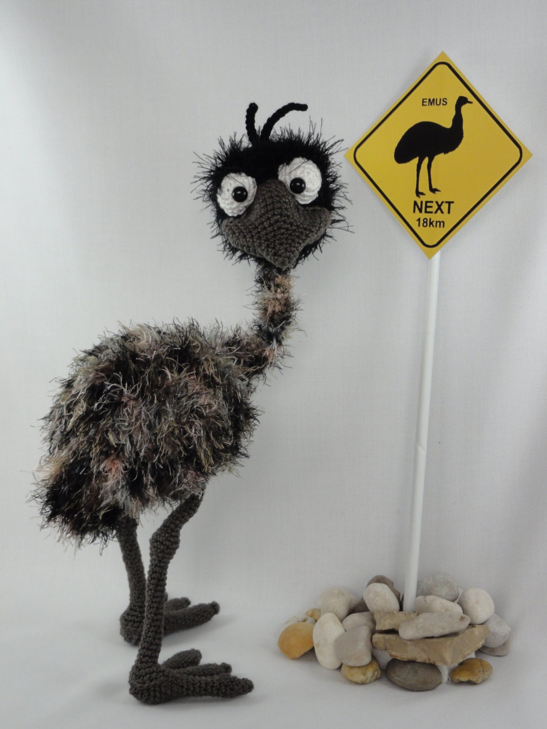 Amigurumi Pattern Emma the Emu English Version - Etsy Denmark
