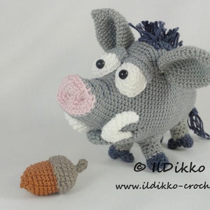Amigurumi Pattern - Wilbur the Wild Boar - English Version - Etsy