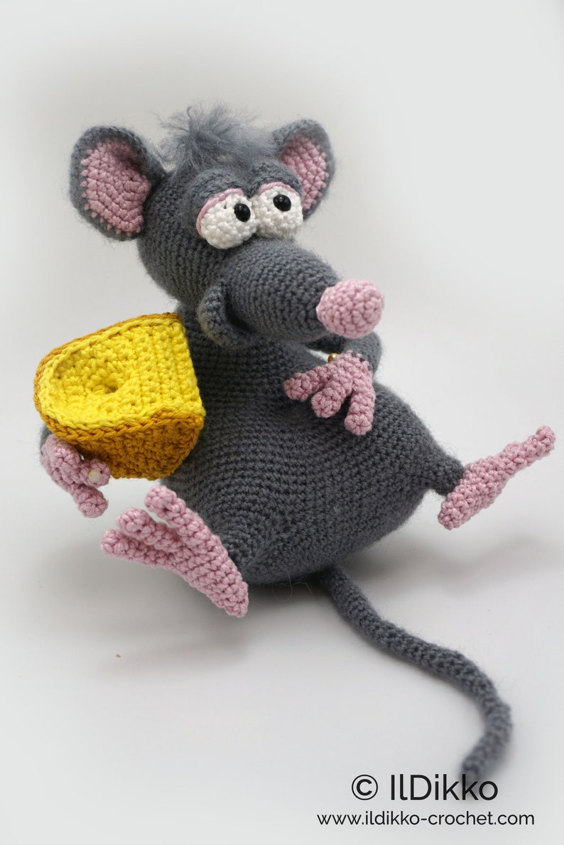 Amigurumi Häkel Muster Massimo Die Maus Deutsche Anleitung - Etsy