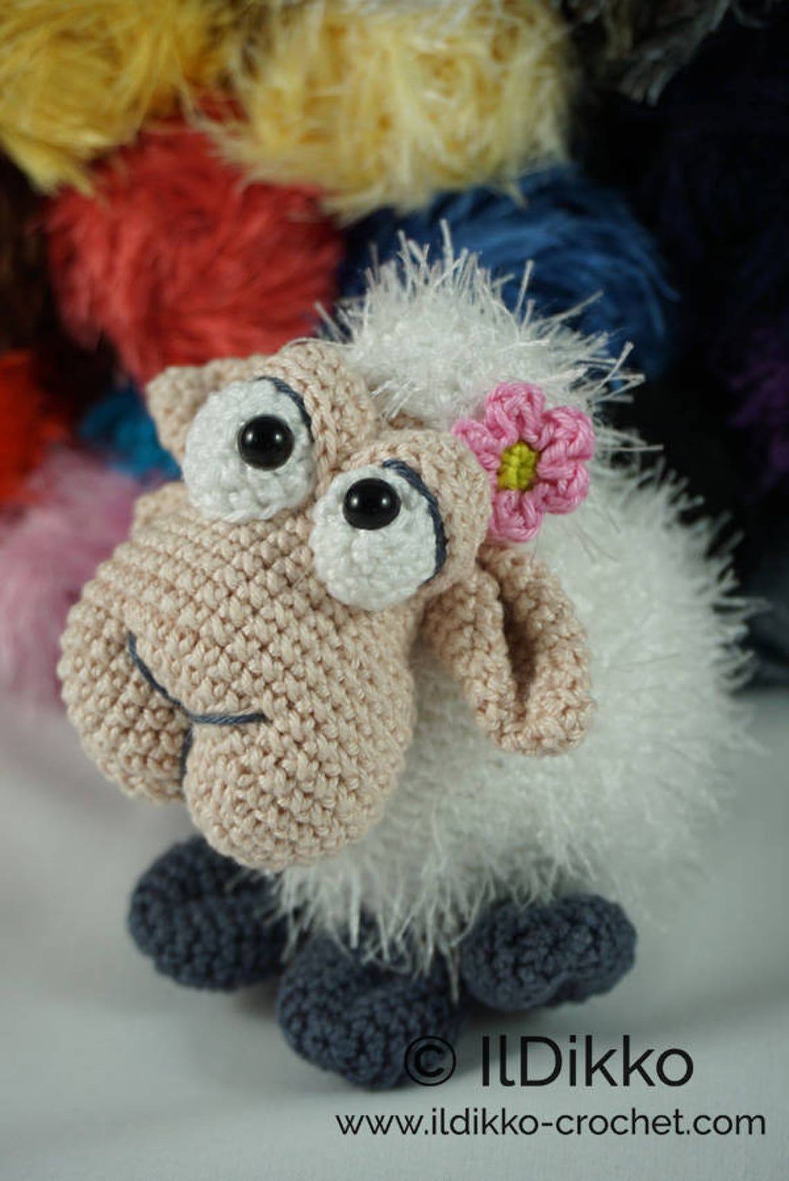 Amigurumi Häkel Muster Shelly das Schaf Deutsche Anleitung | Etsy