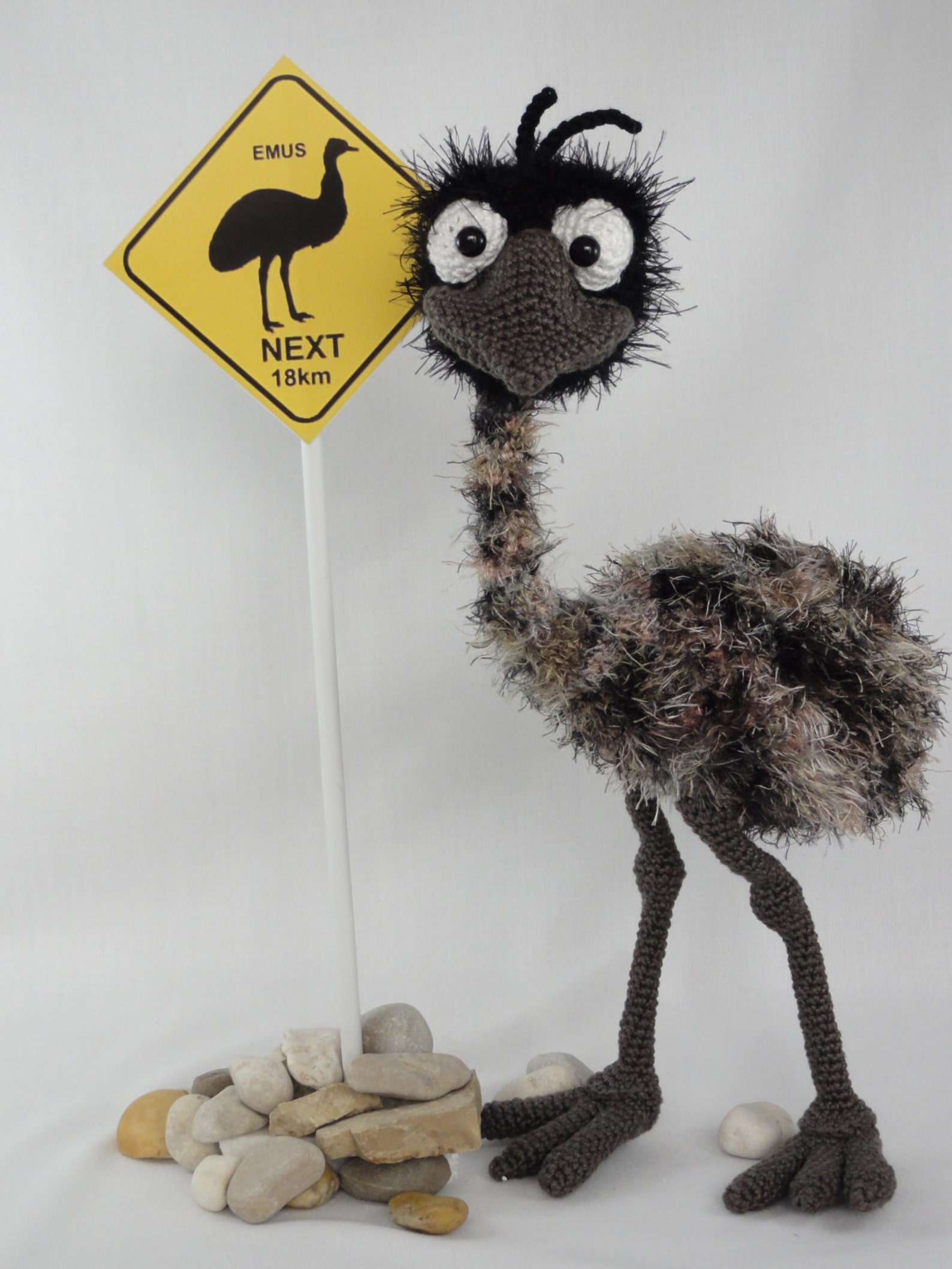 Amigurumi Pattern - Emma the Emu - English Version - Etsy Australia