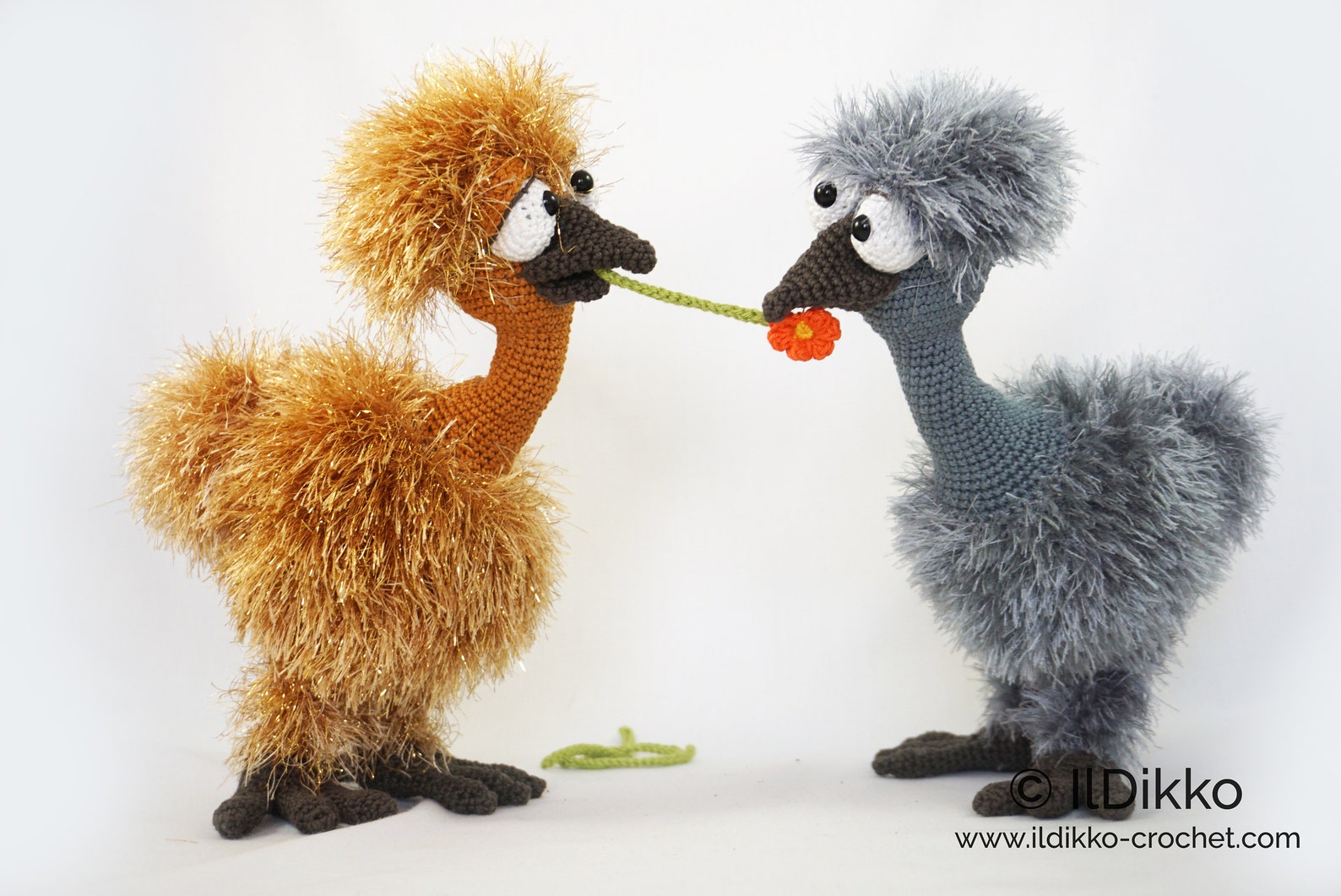 Amigurumi Pattern - Silly and Sally the Silkie Chickens - English ...