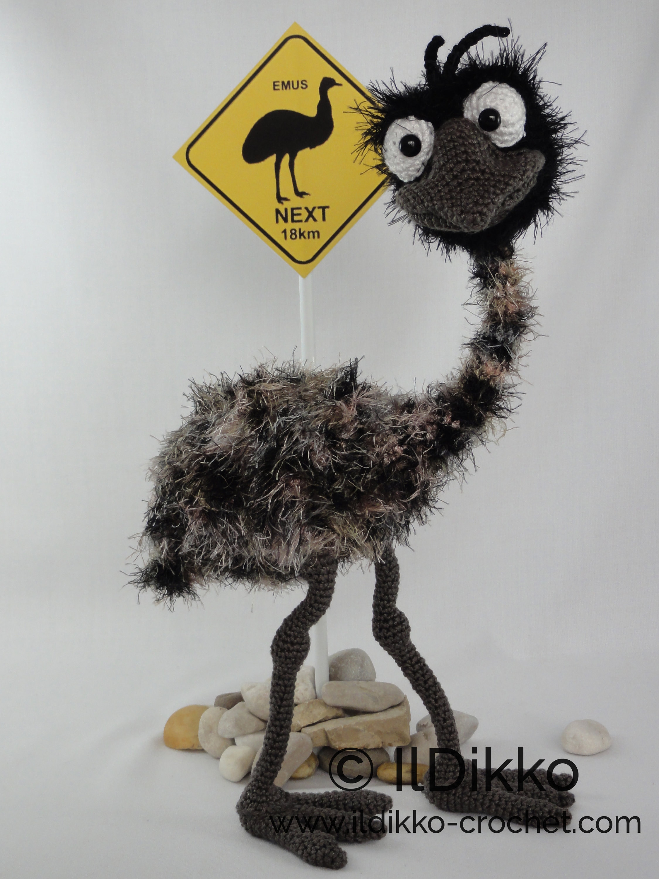 Amigurumi Häkel Muster Emma der Emu Deutsche Anleitung | Etsy