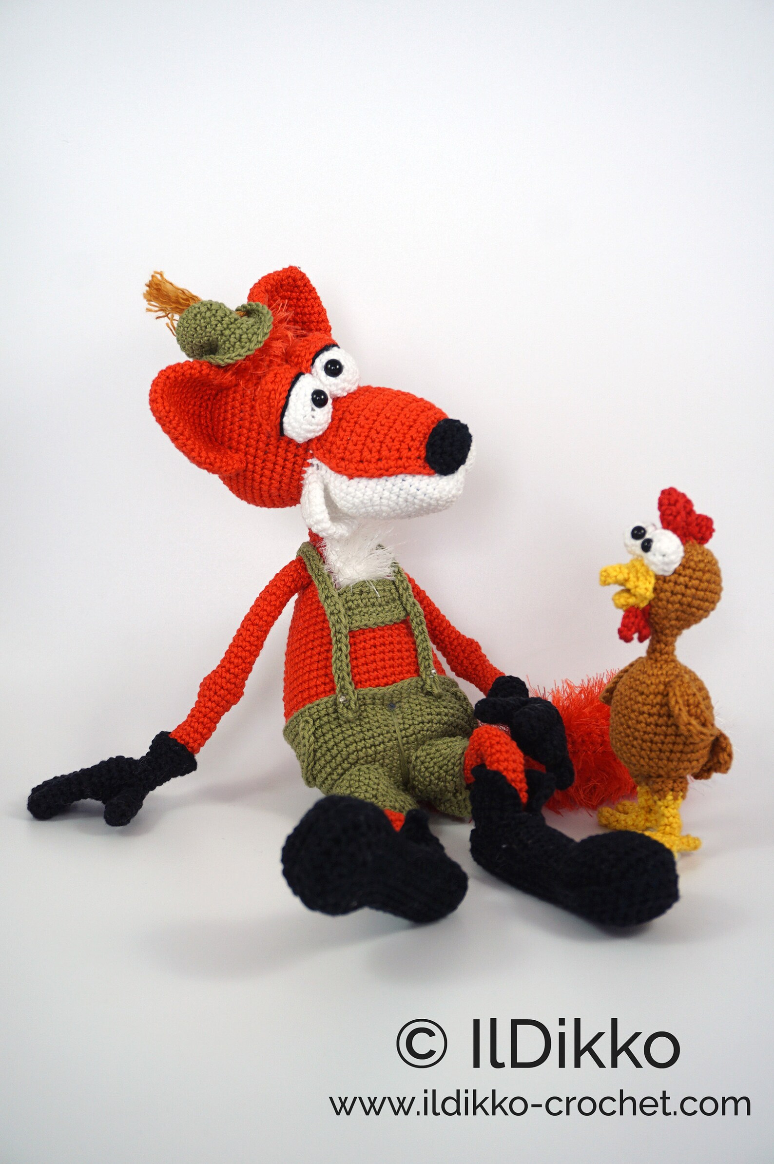 Amigurumi Pattern Fritz the Fox English Version | Etsy