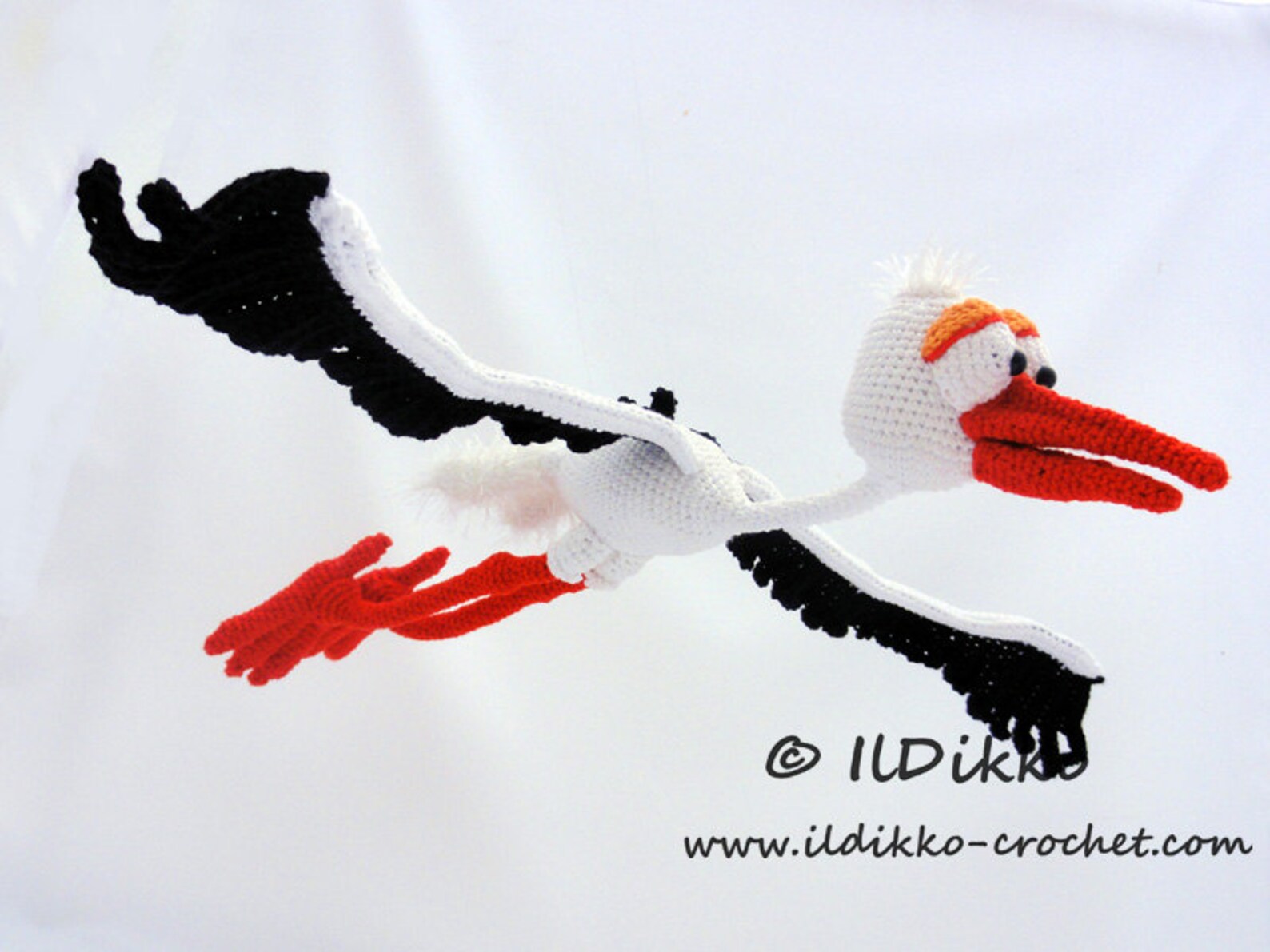 Amigurumi Pattern Stuart the Stork English Version - Etsy Canada