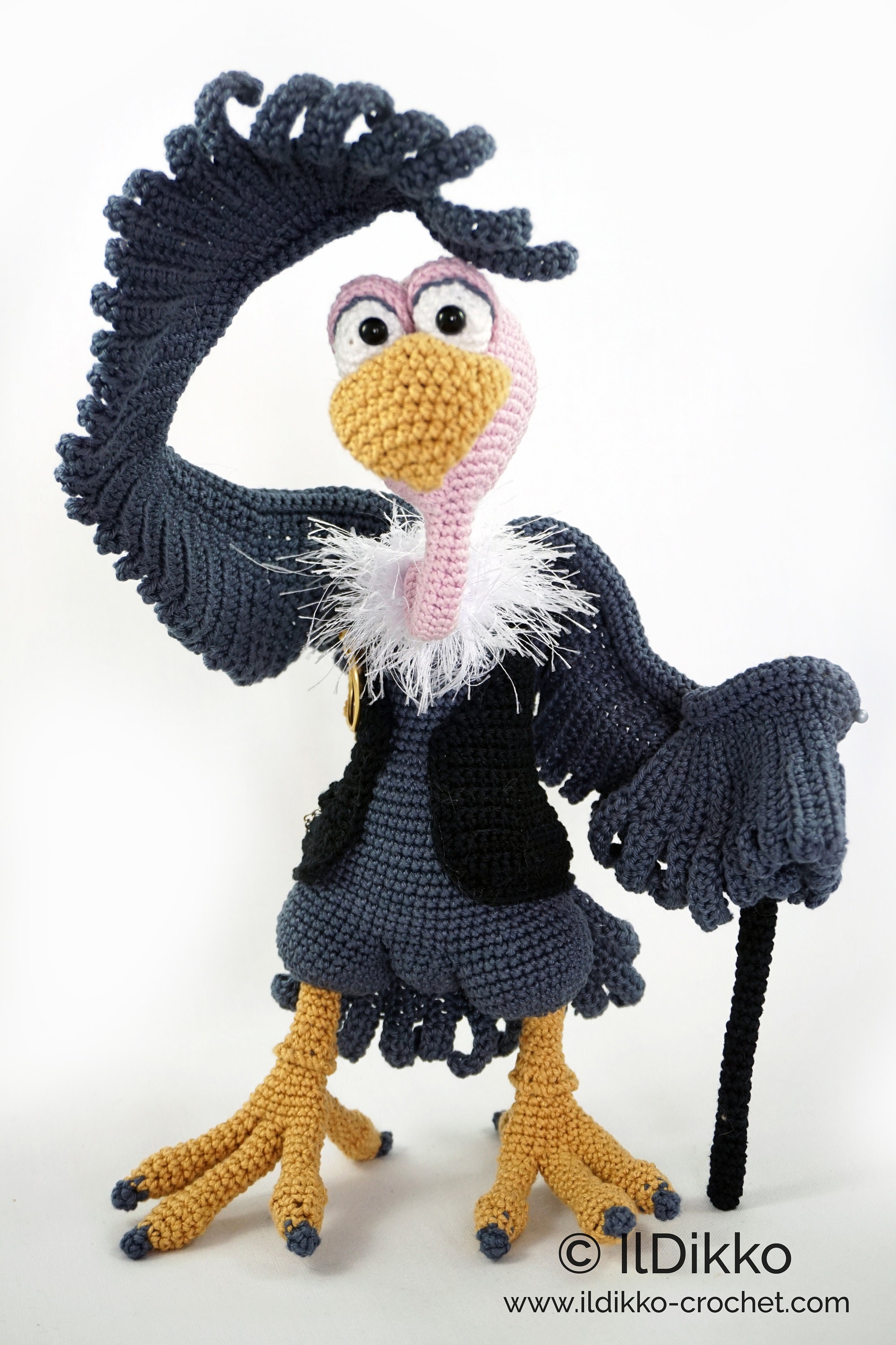 Amigurumi Pattern Vincent the Vulture English Version | Etsy Canada