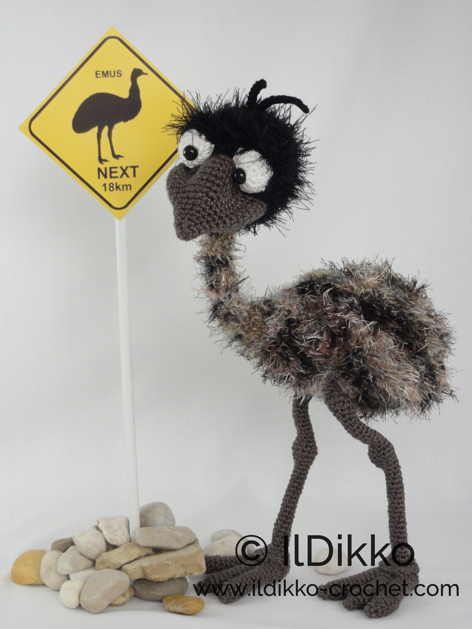 Amigurumi Häkel Muster Emma Der Emu Deutsche Anleitung | Etsy