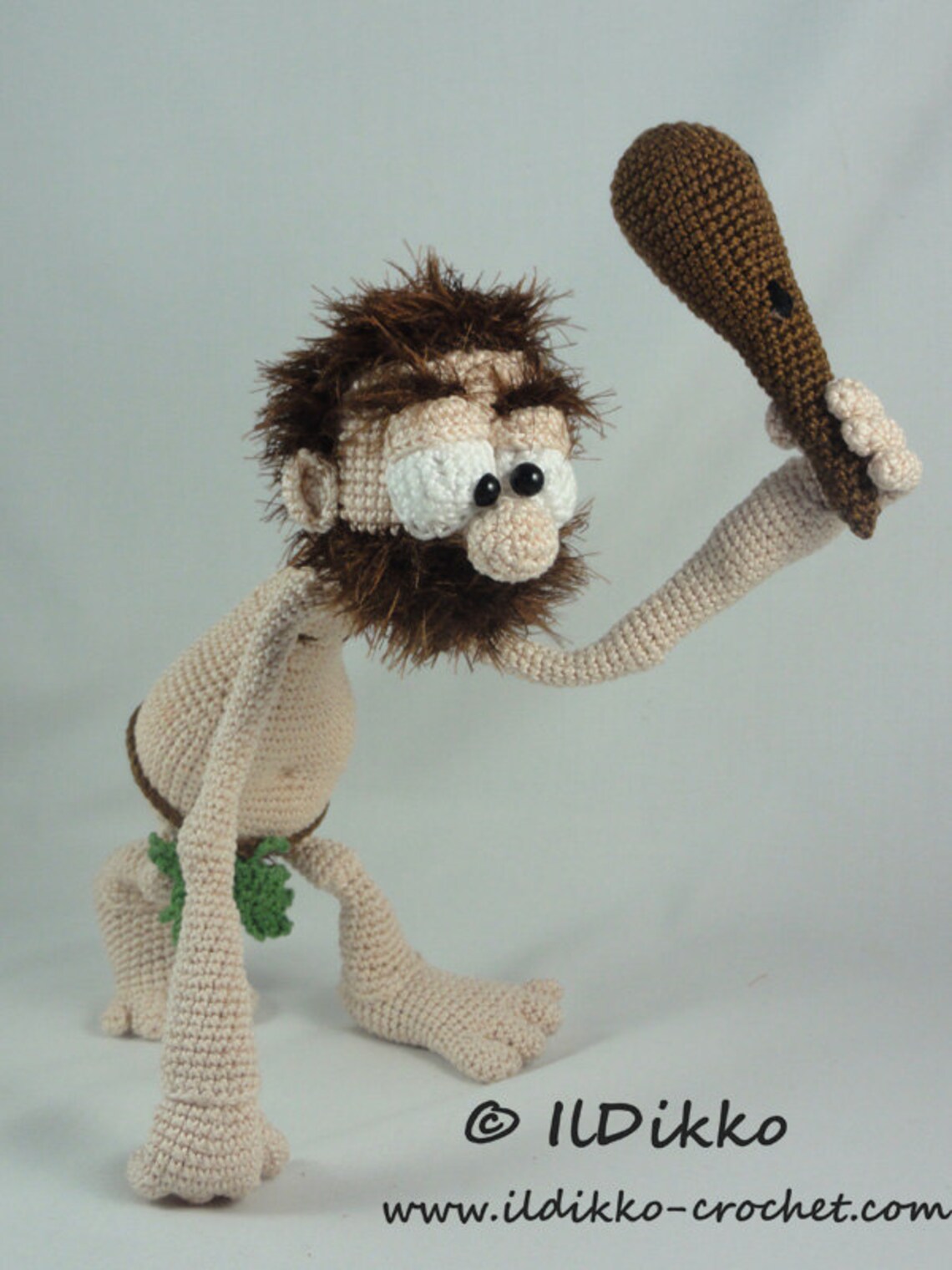 Amigurumi Pattern Clifford the Caveman English Version - Etsy