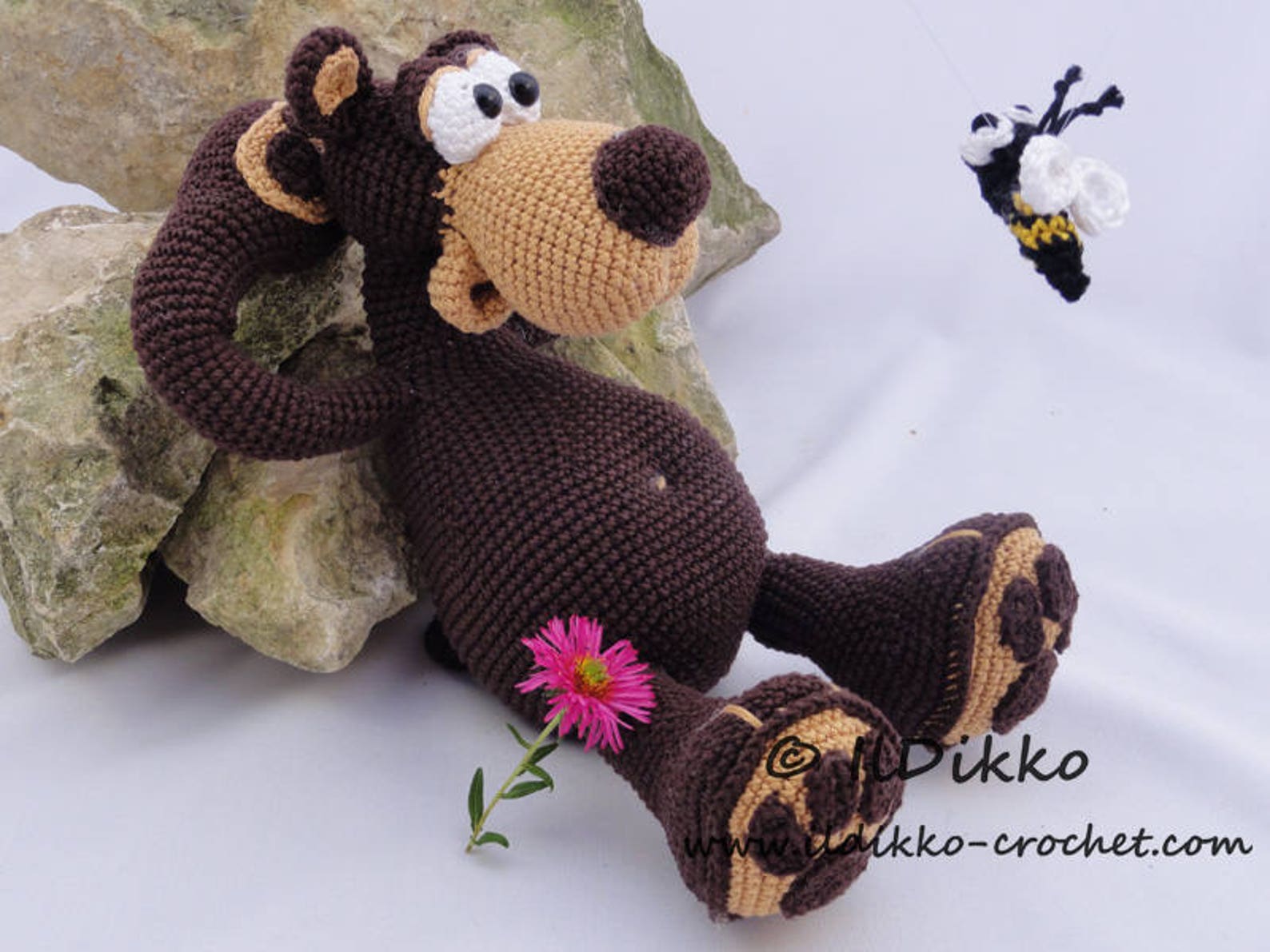 Amigurumi Häkel Muster Bernhard Der Bär Deutsche Anleitung - Etsy