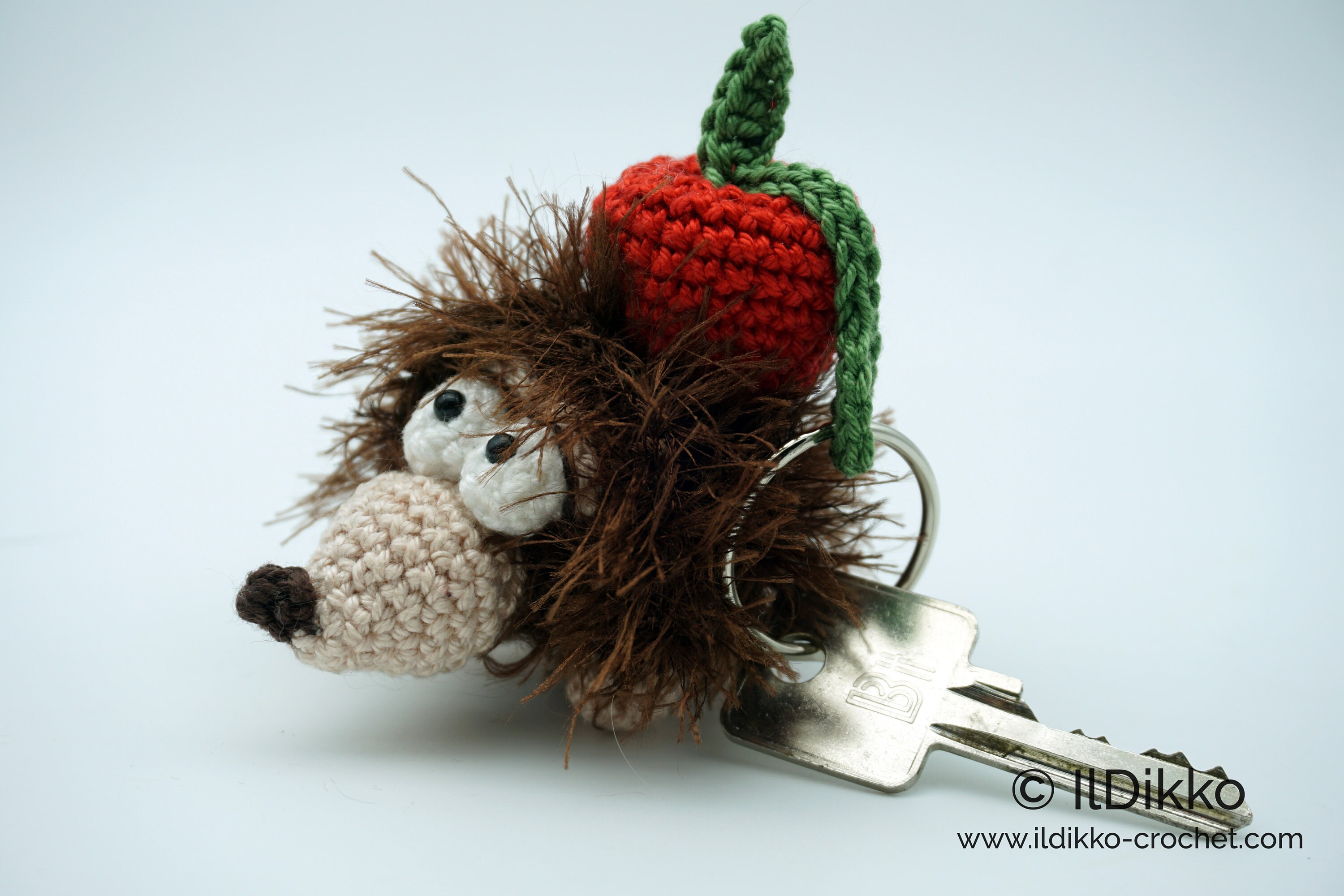 Amigurumi Pattern Hedgehog Keychain English Version - Etsy