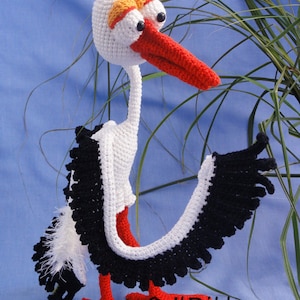 Amigurumi Pattern - Stuart the Stork - English Version - Etsy