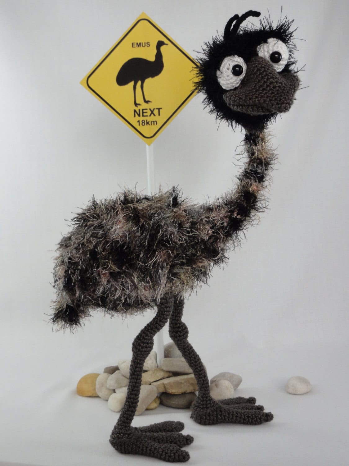 Amigurumi Pattern Emma the Emu English Version - Etsy Denmark