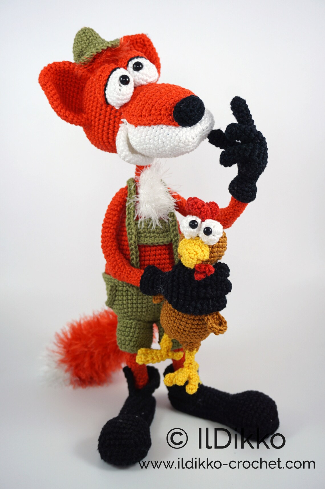 Amigurumi Pattern Fritz the Fox English Version | Etsy