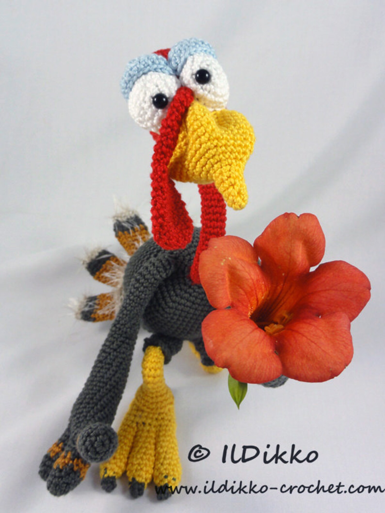 Amigurumi Pattern Theo the Turkey English Version - Etsy