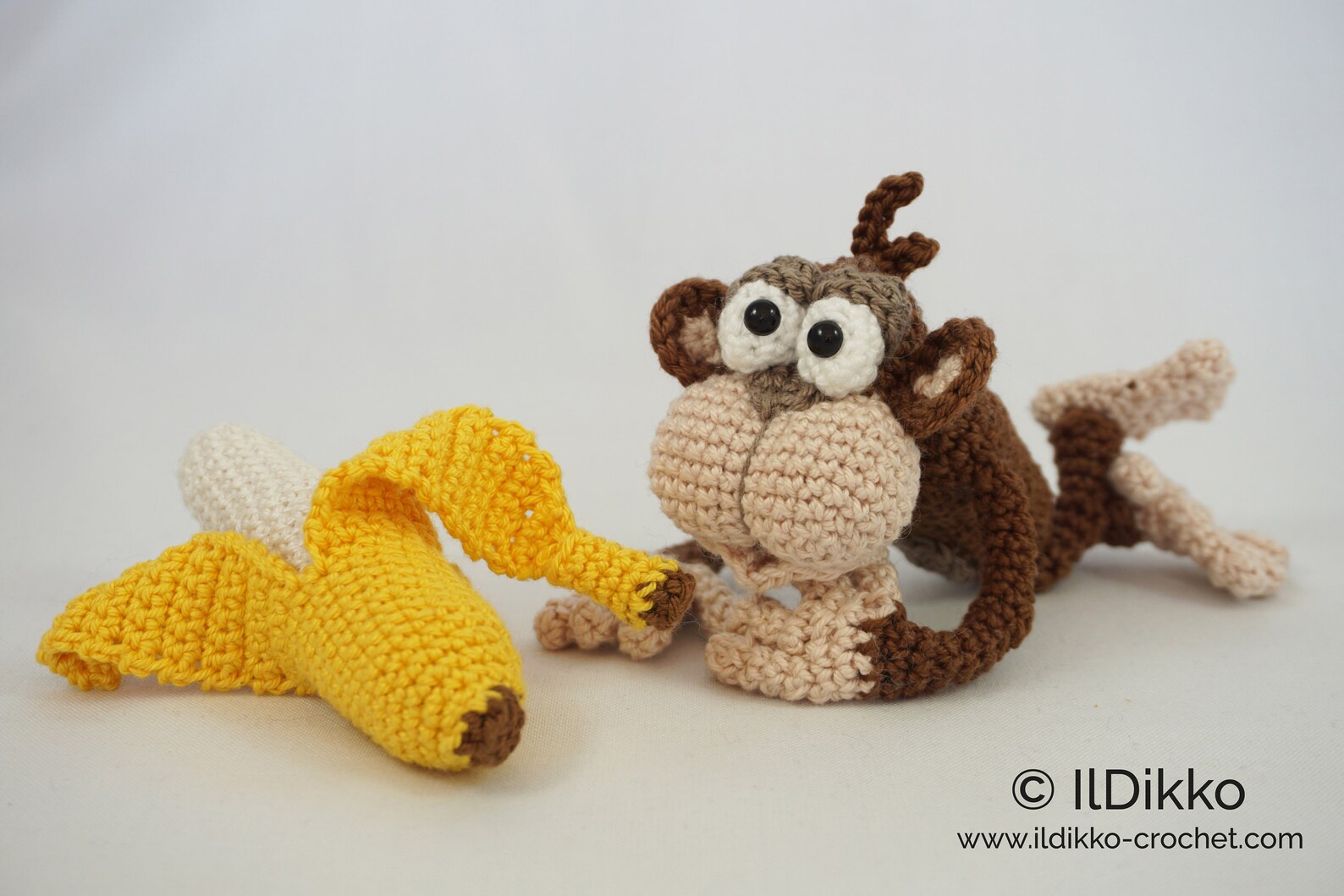 Amigurumi Pattern Charles Junior the Chimp XS English | Etsy