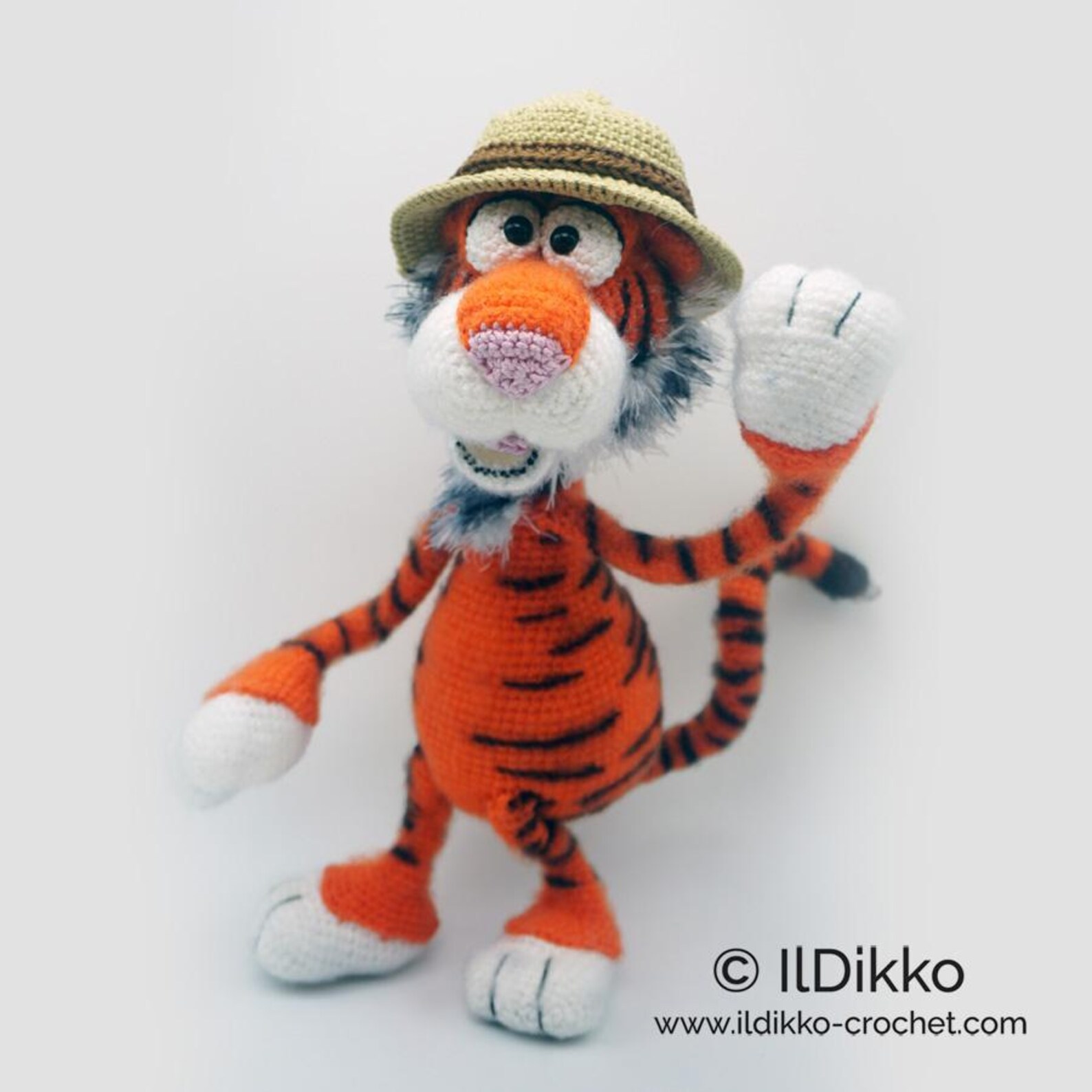 Amigurumi Häkel Muster - Tiberius Der Tiger - Deutsche Anleitung - Etsy