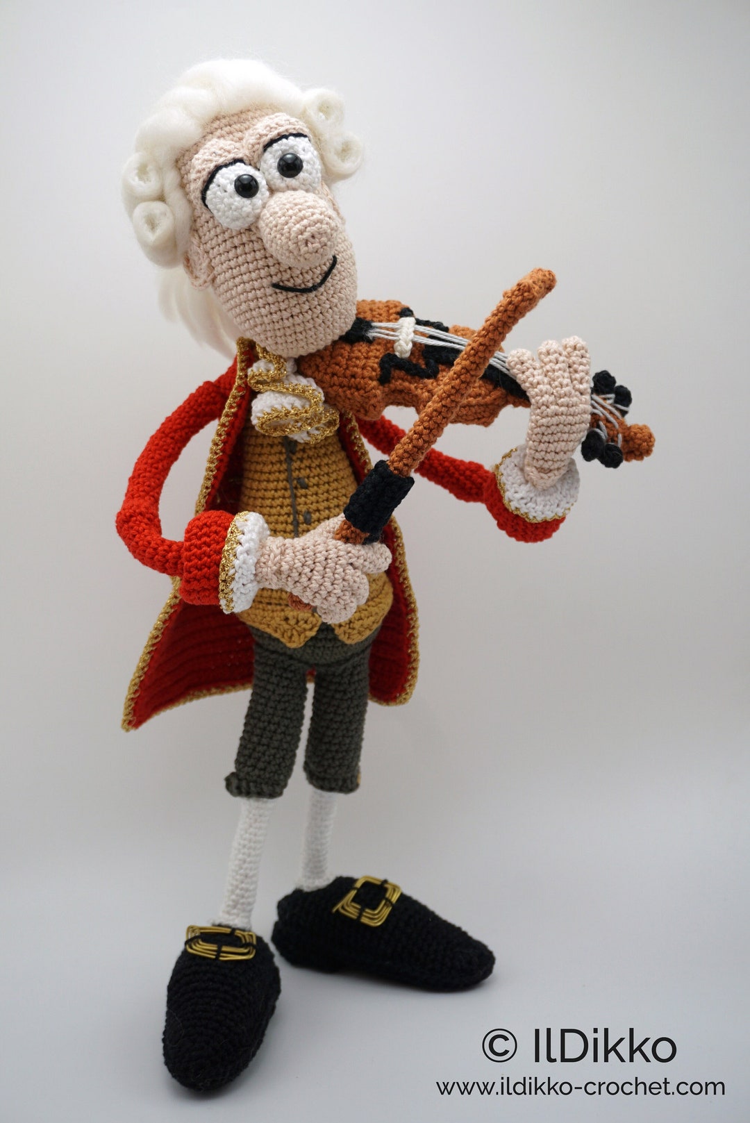 Amigurumi Crochet Pattern - Amazing Amadeus Doll (PDF Pattern ...