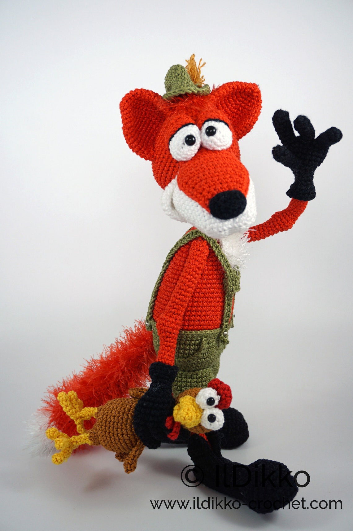 Amigurumi Pattern Fritz the Fox English Version | Etsy