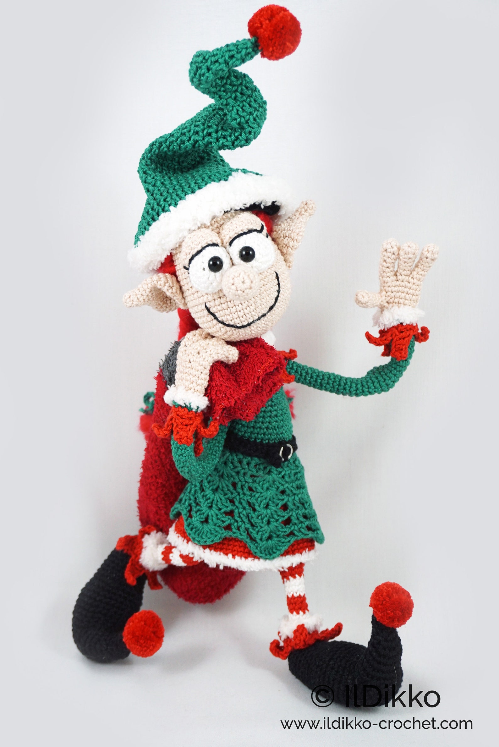 Amigurumi Pattern - Elfrida the Christmas Elf - English Version - Etsy