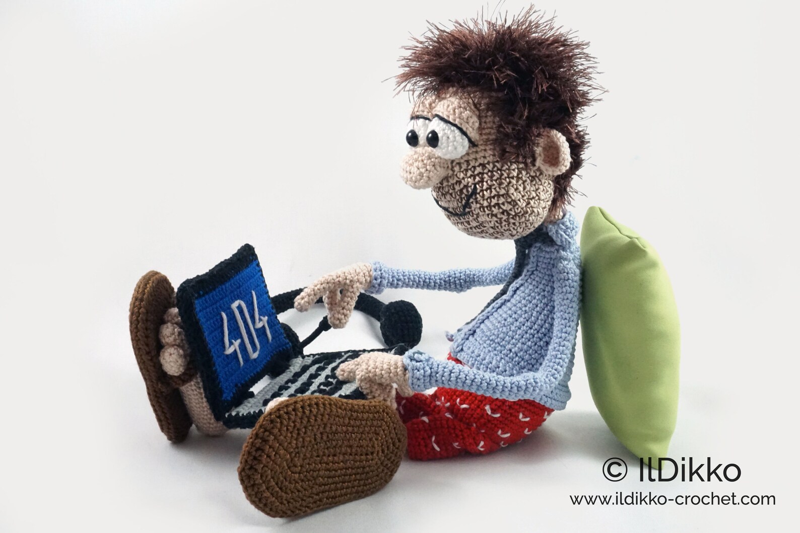 Amigurumi Pattern Home Office Hank English Version | Etsy