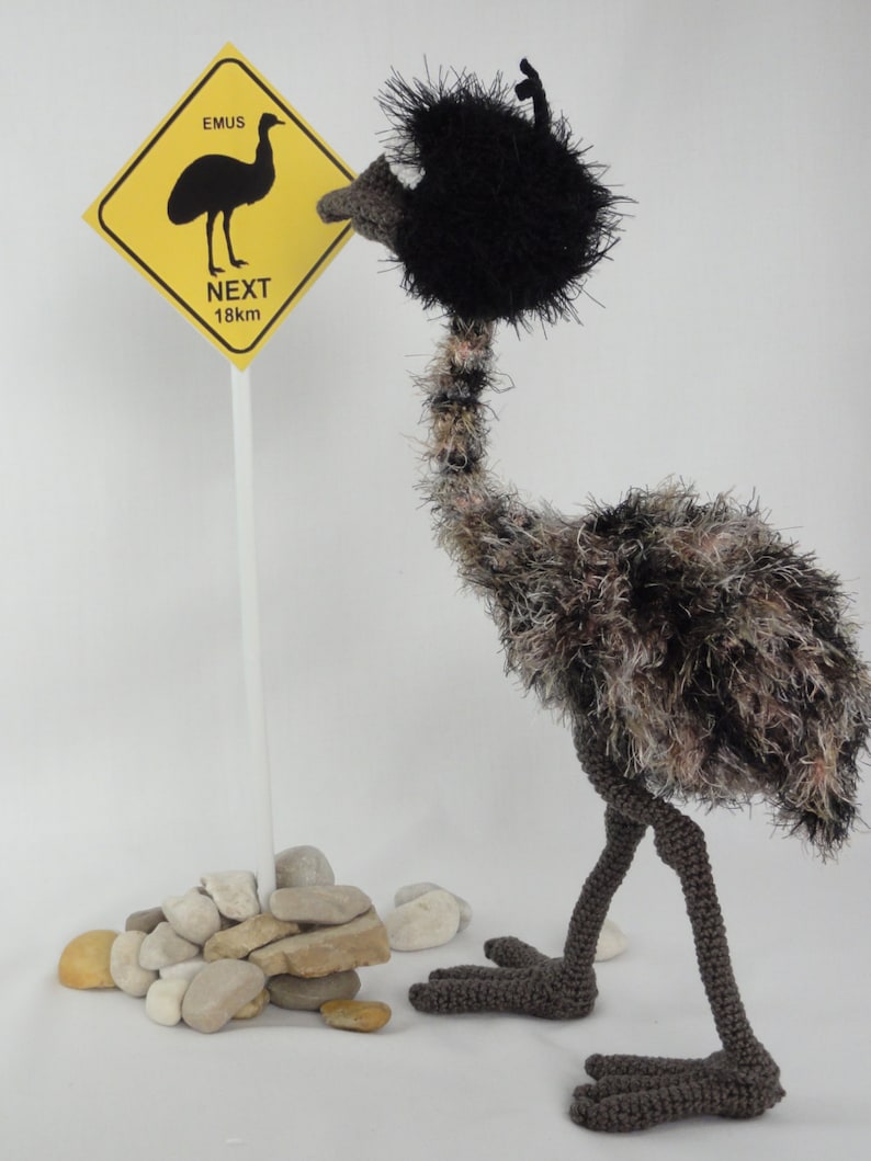 Amigurumi Pattern - Emma the Emu - English Version - Etsy