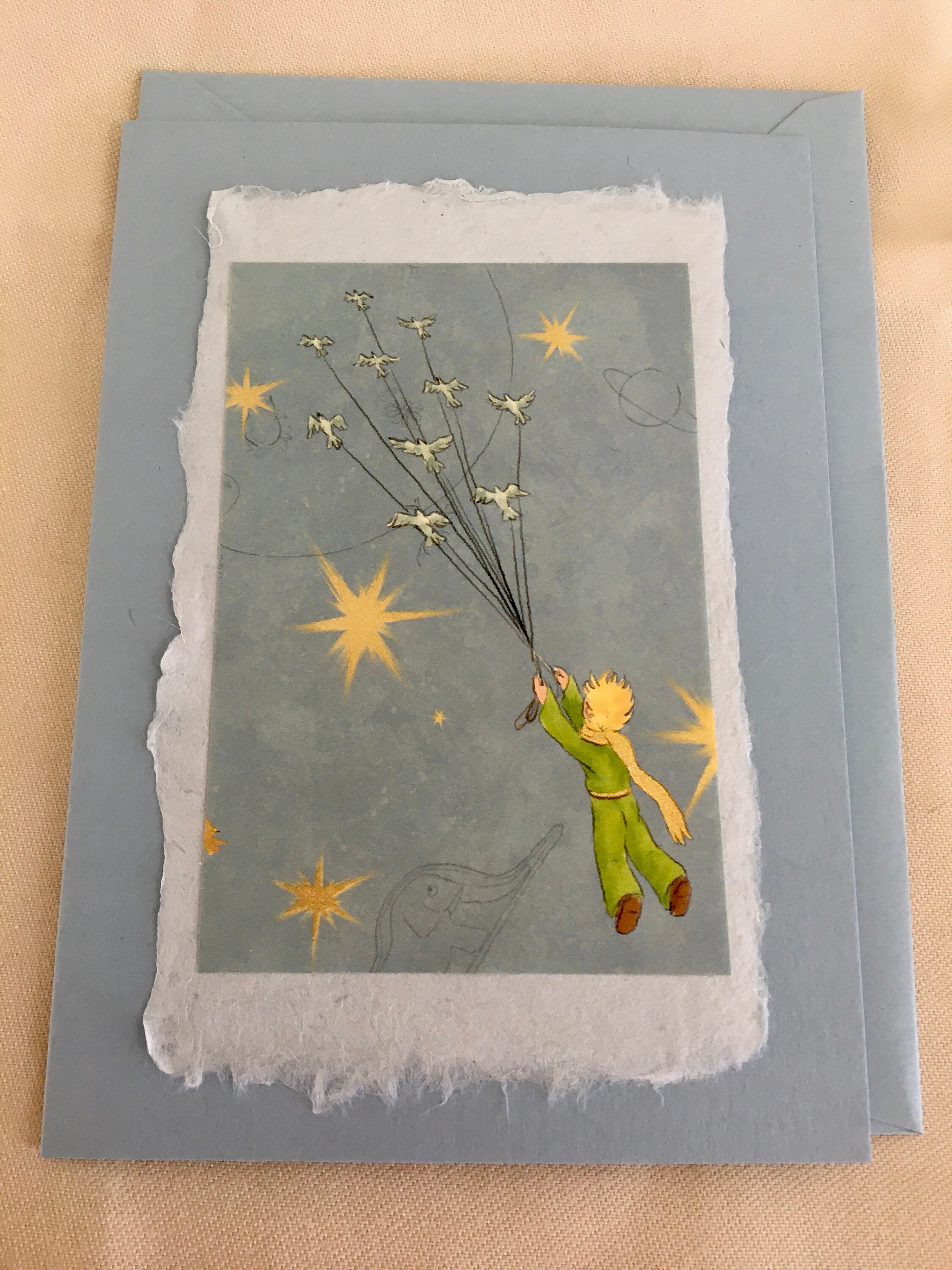 The Little Prince Greeting Card - Etsy