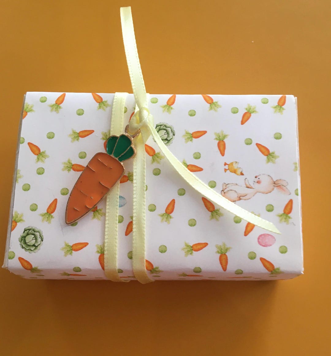 Easter and Carrots Message Box - Etsy