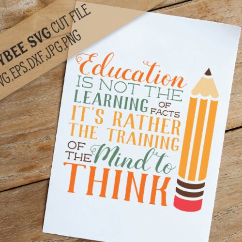 Teacher Inspiration Svg Files Teacher Quotes Svg Cut Files | Etsy UK