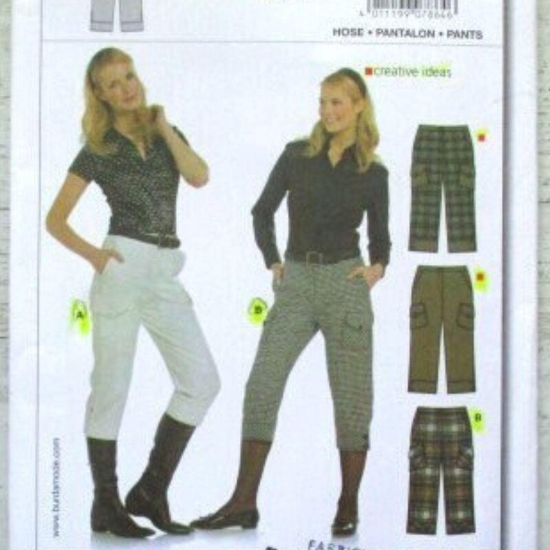 Capri Pants Pattern - Etsy