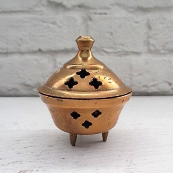 Brass Incense Burner - Etsy