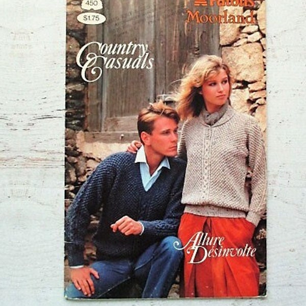 Patons Knit Pattern - Etsy