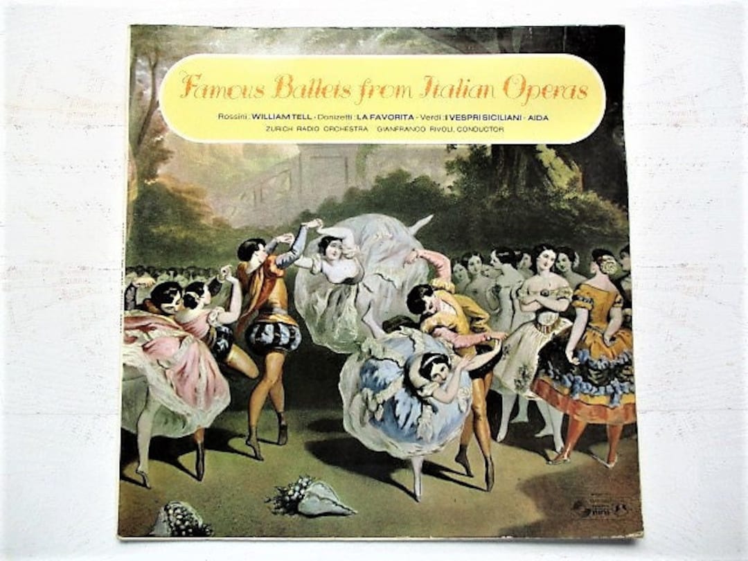 Famous Ballets From Italian Operas Rossini Donizetti Verdi - Etsy