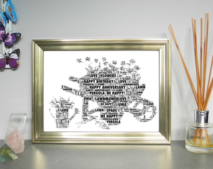 UNIQUELY YOUR WORD ART by UniquelyYourWordArt on Etsy