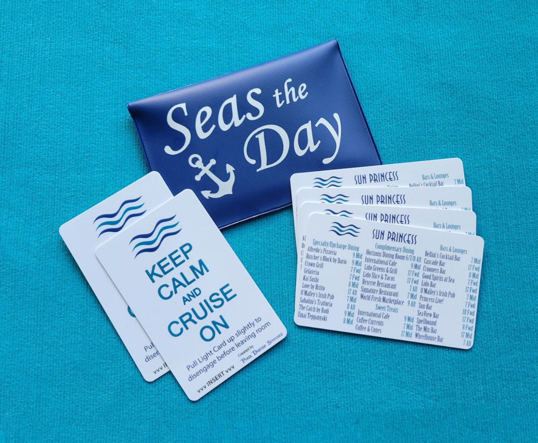 Princess Light Card® and Deck Locator® Gift Sets - Cruise Gift - Gift ...