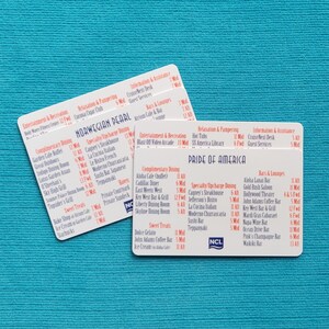 NCL Deck Locator™ Cruise Wayfinder Cards Norwegian Cruise Lines - Etsy