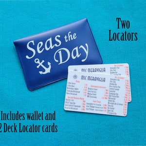 MSC Light Card® and Deck Locator® Gift Sets - Cruise Gift - Gift for ...