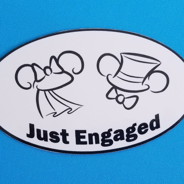Just Engaged - Etsy