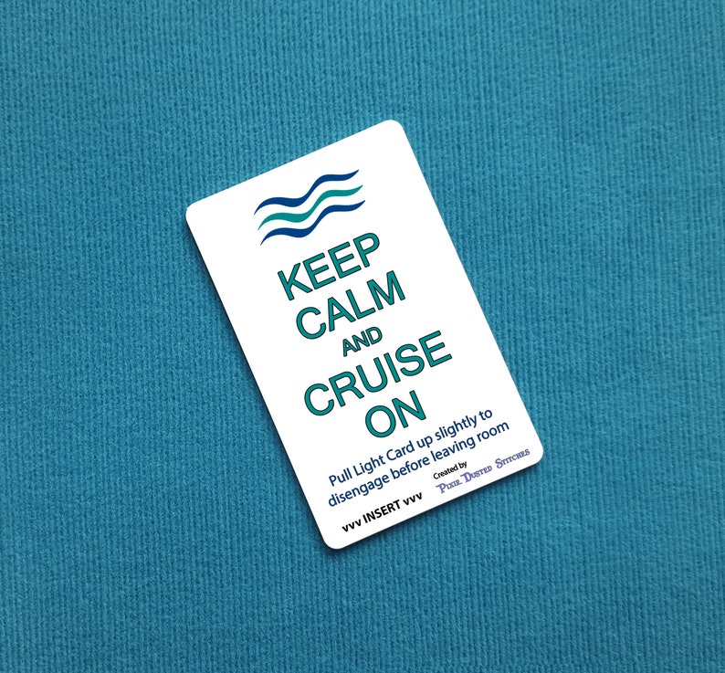 Cruise Light Card® Card Key Switch Activator for Princess - Etsy