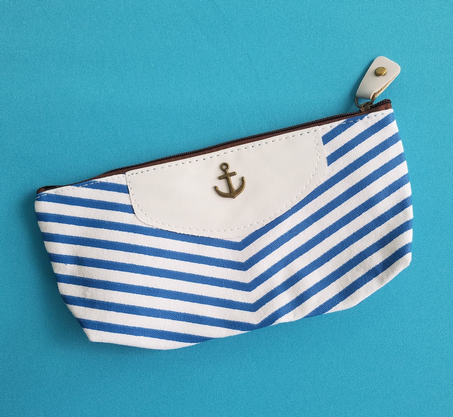 Nautical Cosmetic Case Bag Pencil Case Makeup Bag Cruise - Etsy