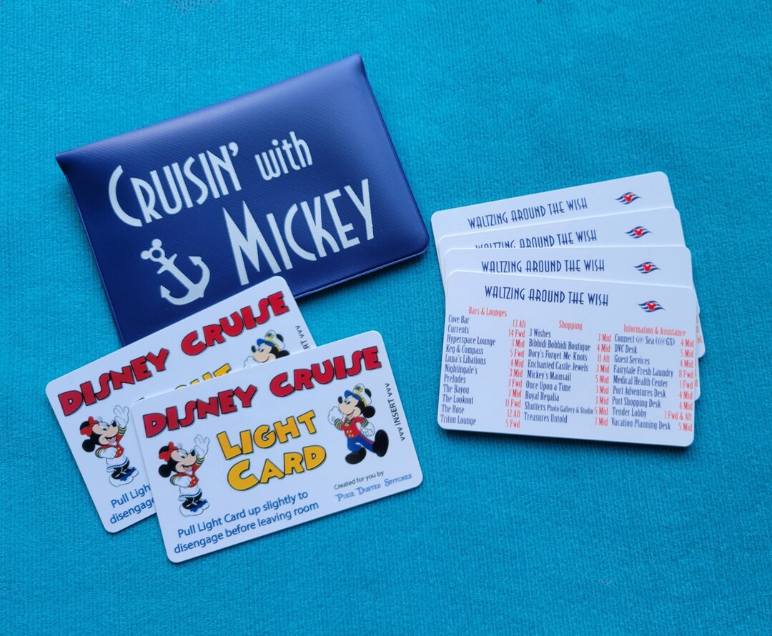Disney Cruise Light Card® and Deck Locator Gift Sets Great Fish ...