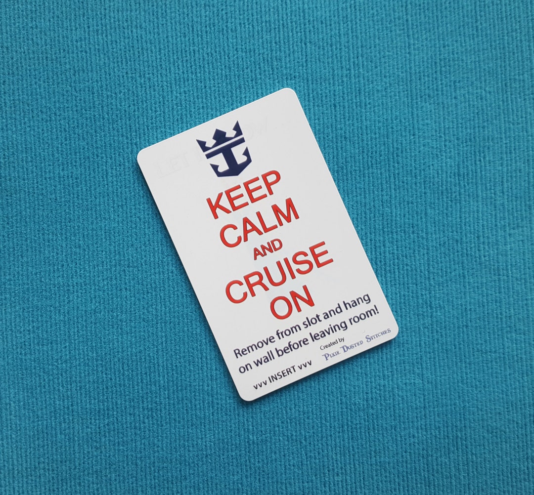 Royal Caribbean Anchor Cruise Light Card® Card Key Switch Activator - Etsy