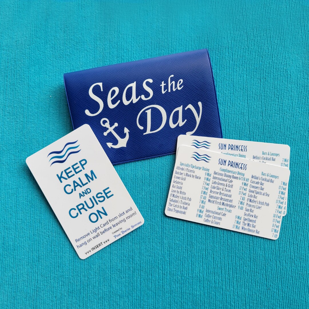 Princess Light Card® and Deck Locator Gift Sets Cruise Gift Gift for ...