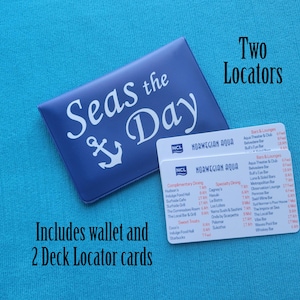 NCL Cruise Gift Set: Deck Locator® and Light Card® - All Ships ...